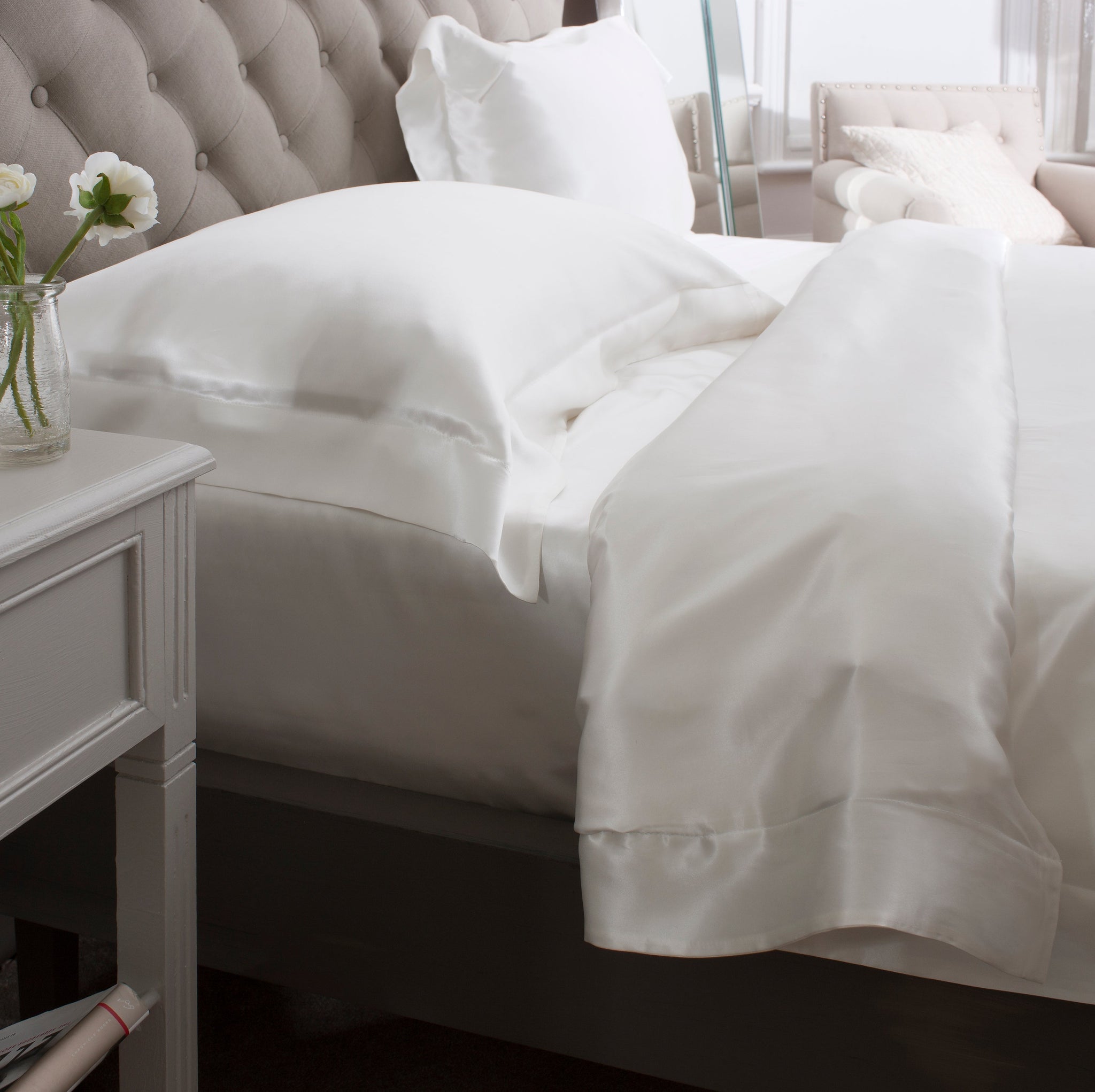 4-Piece Silk Bedding Sets | 100% Pure Mulberry Silk | Jasmine Silk