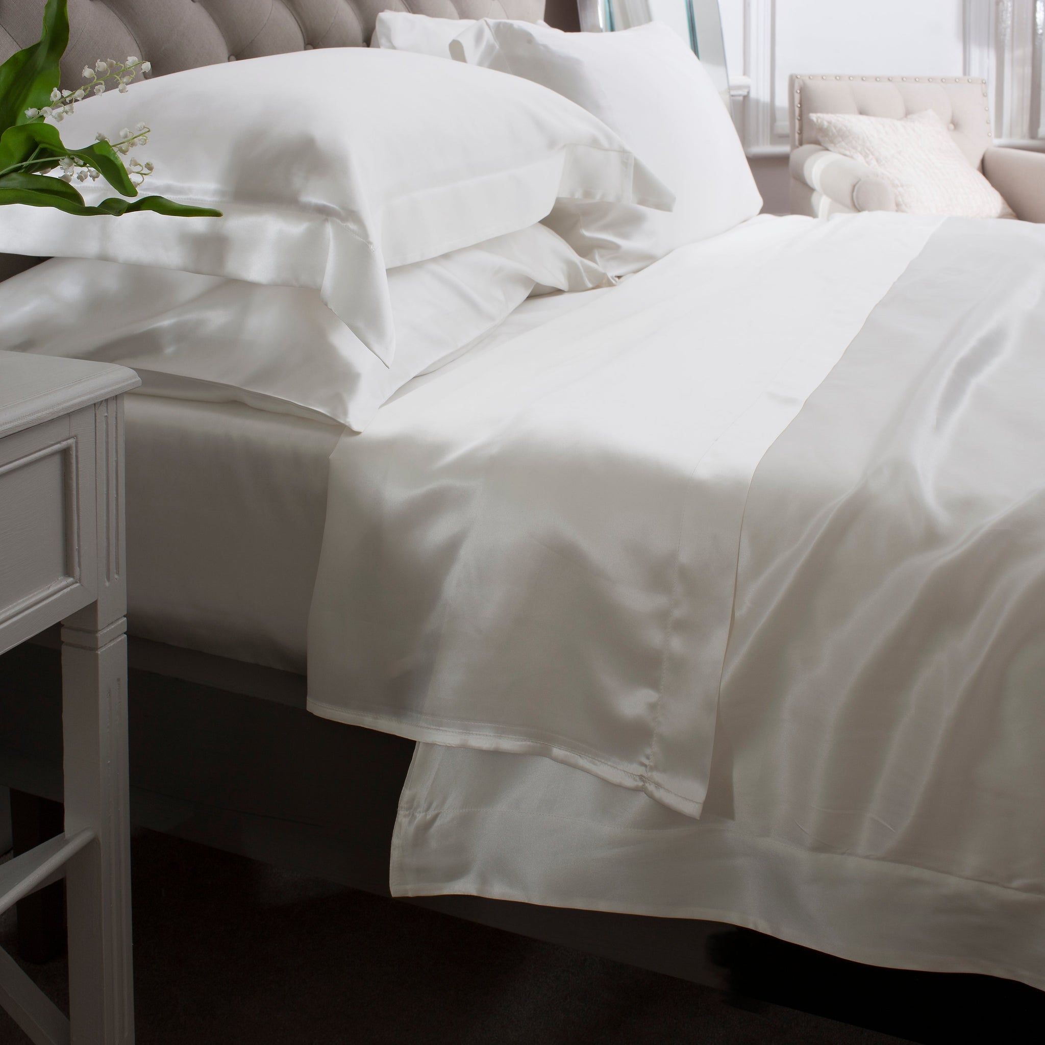 6-Piece Silk Bedding Sets | 100% Pure Mulberry Silk | Jasmine Silk