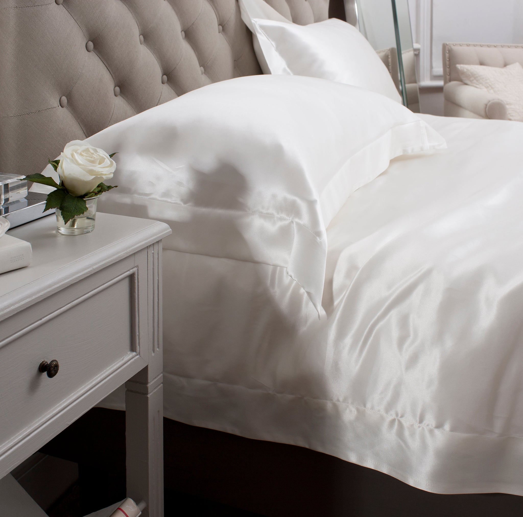 3-Piece Silk Bedding Sets | 100% Pure Mulberry Silk | Jasmine Silk