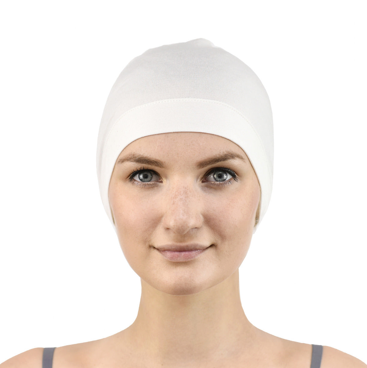 Pure Silk Sleep Cap - Suitable for Chemo & Hair Loss Ivory | Jasmine Silk